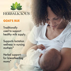 100 capsules of Goat's Rue herbal remedy