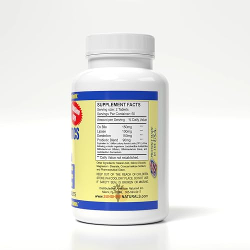 100 capsules of gut health probiotics