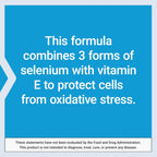 100 capsules of premium selenium formula