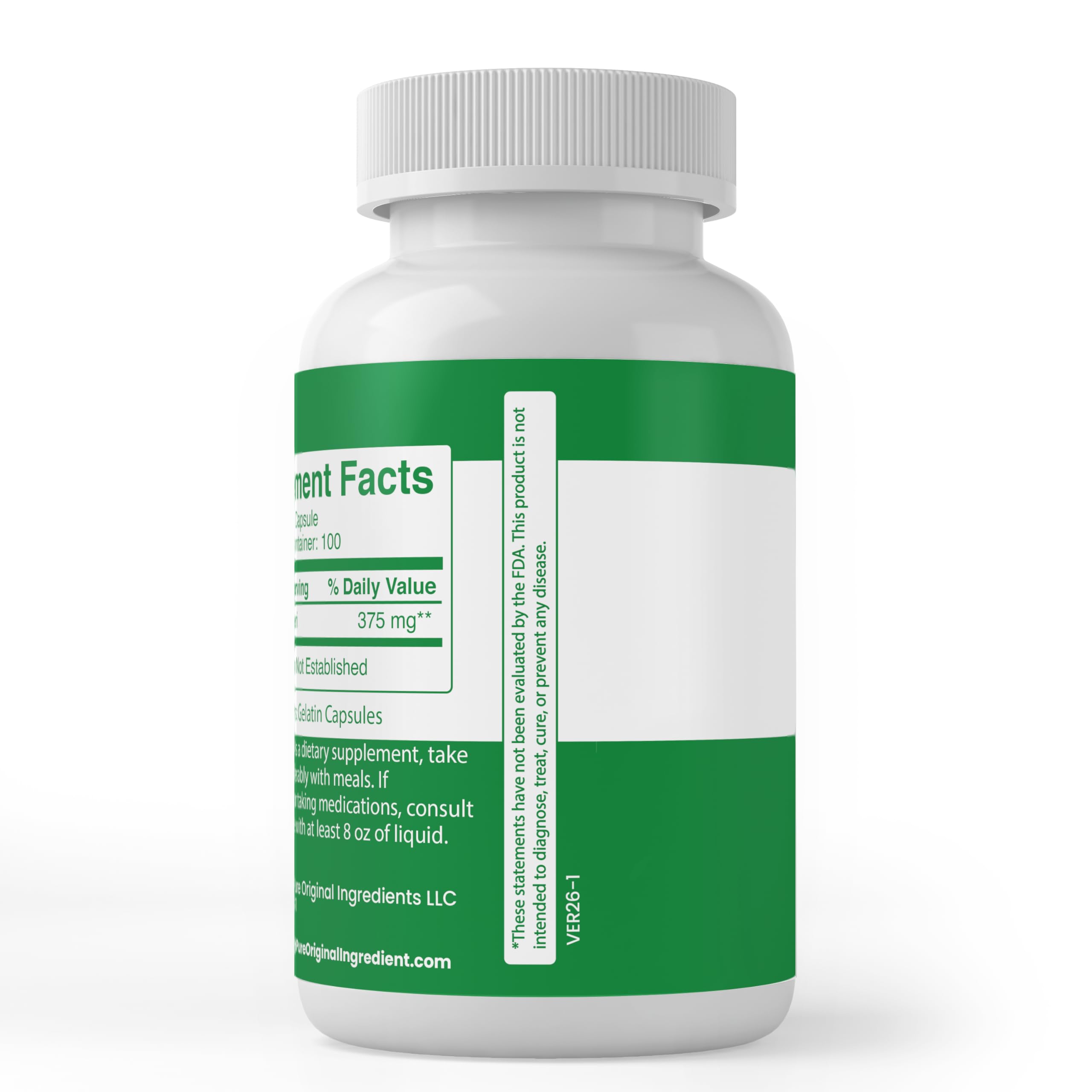 100 capsules of pure Cnidium Monnieri