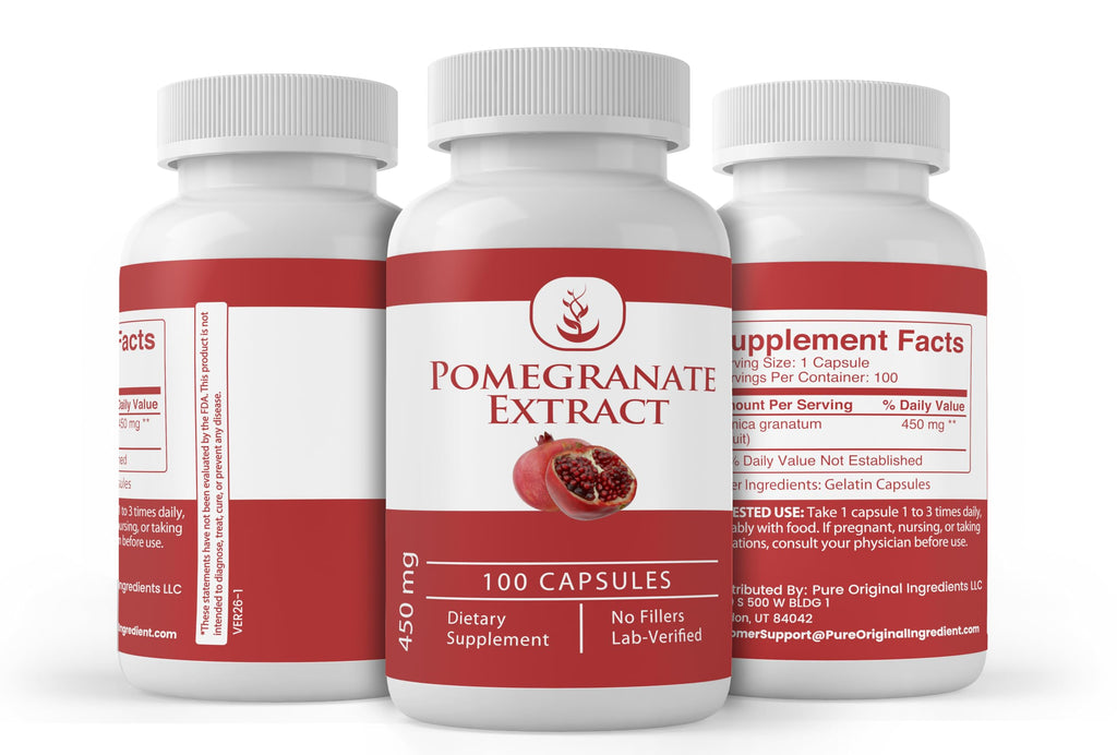 100 capsules of pure extract
