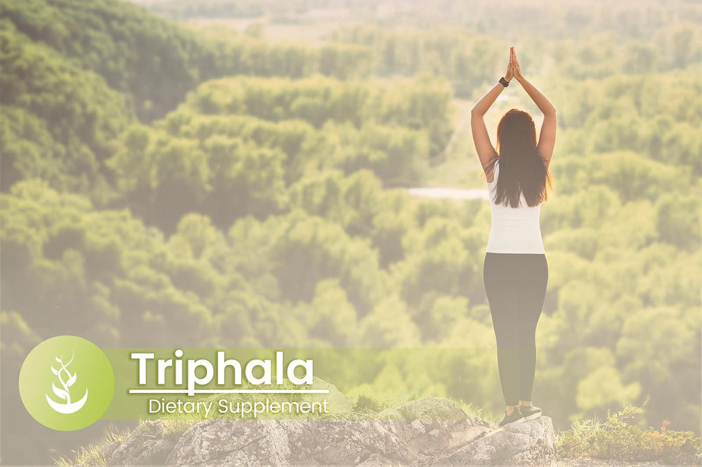 100 capsules of pure triphala extract