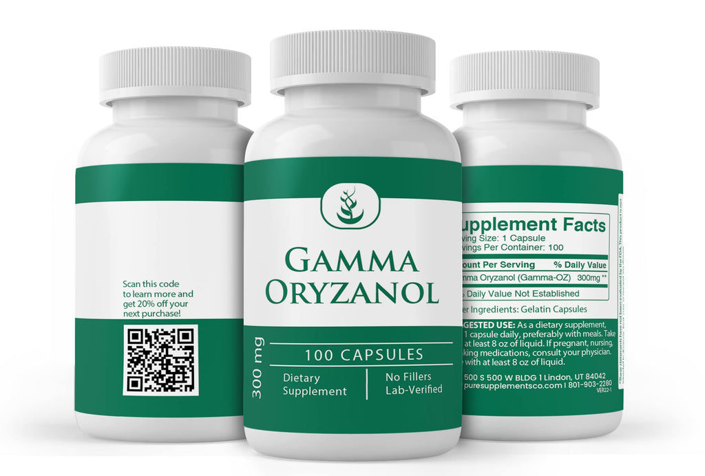 100 capsules of pure vitamin supplement