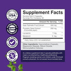 100 capsules of saw palmetto extract