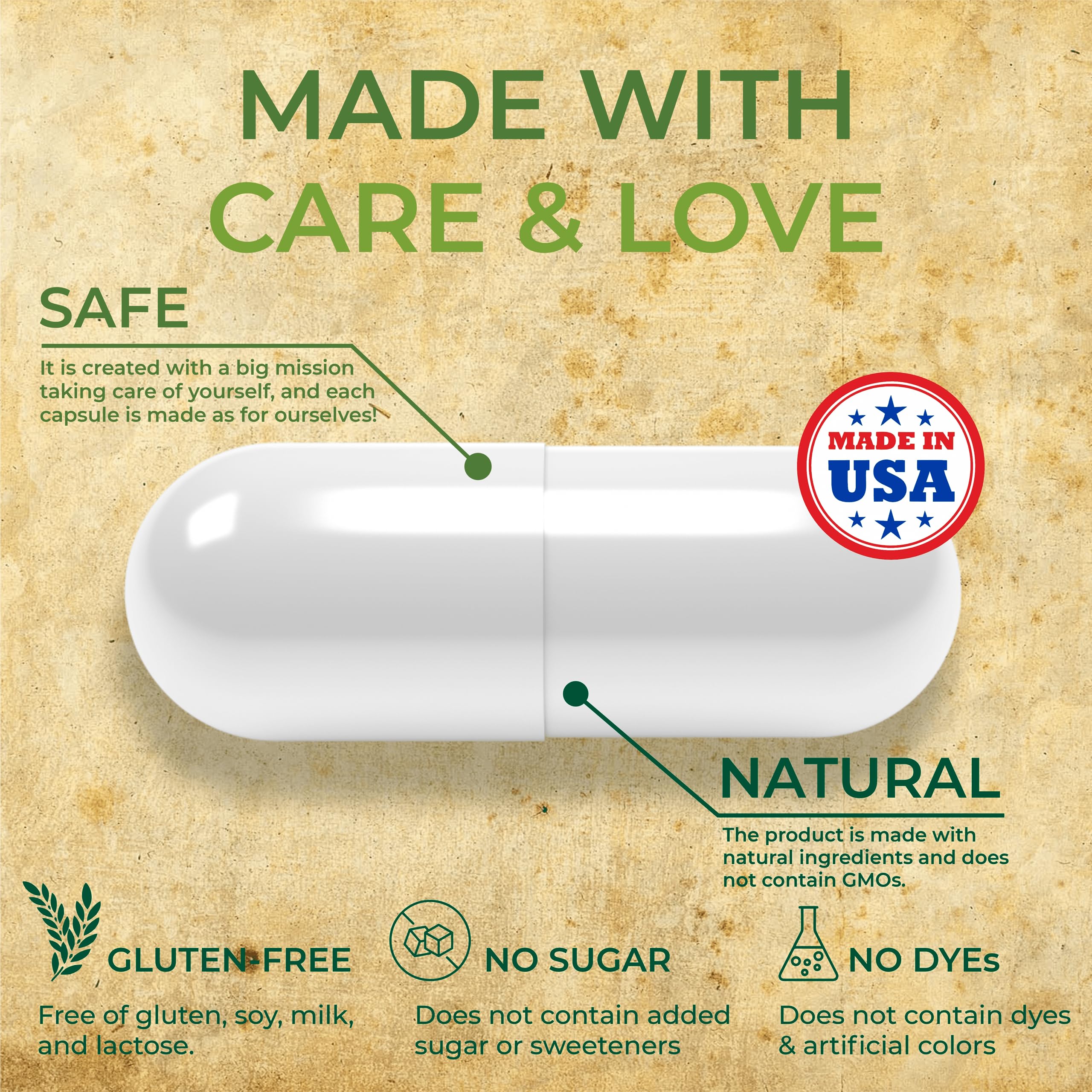 100 capsules of sea moss goodness