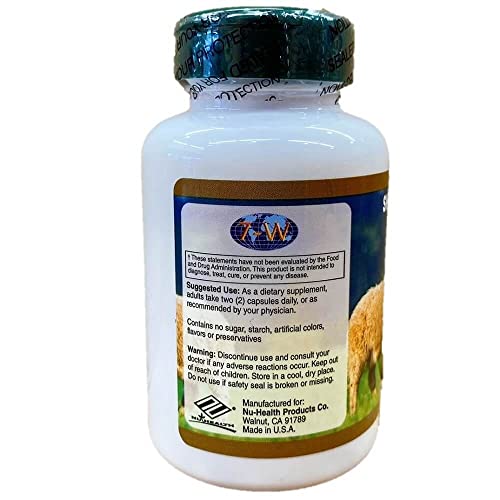 100 capsules of sheep placenta complex