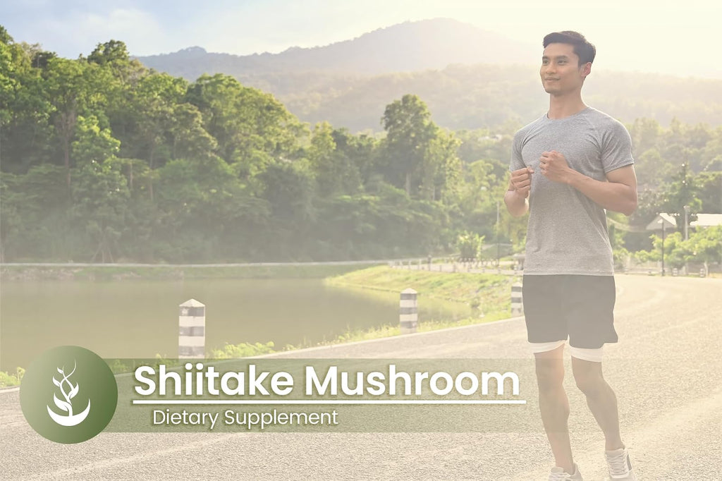 100 capsules of shiitake mushroom extract