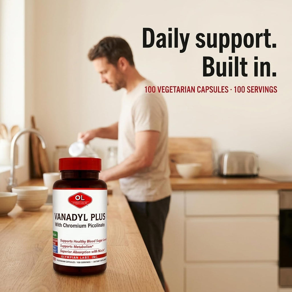 100 capsules of Vanadyl Plus