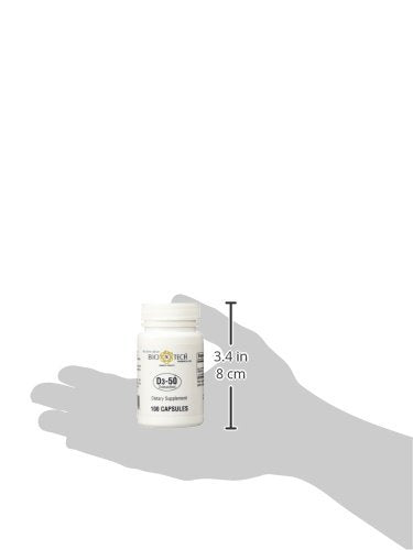 100 capsules of vitamin D3