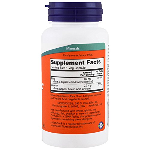 100 capsules of zinc for wellness
