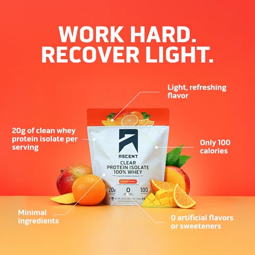 100% clear whey protein for athletes