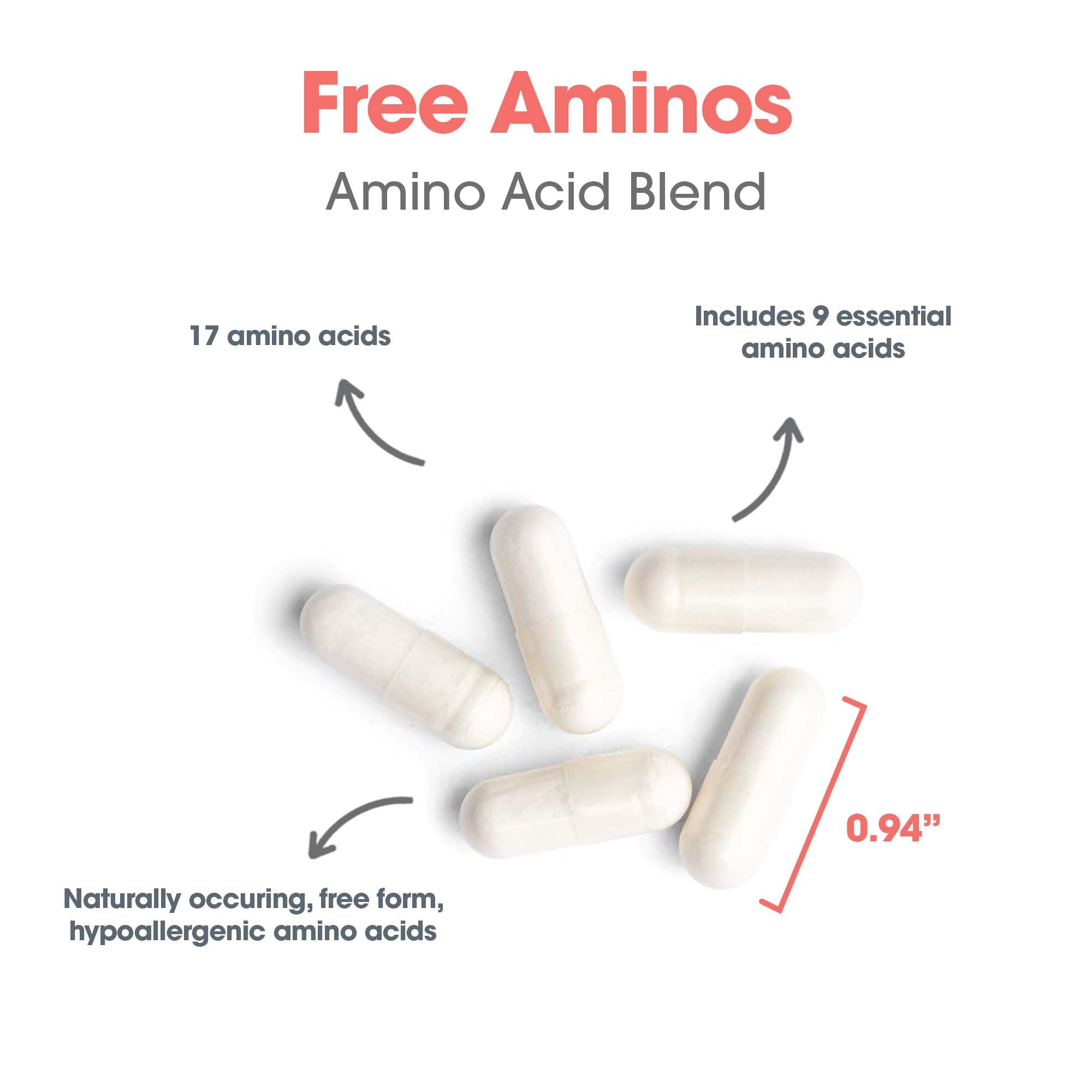 100 count ARG Free Aminos capsules