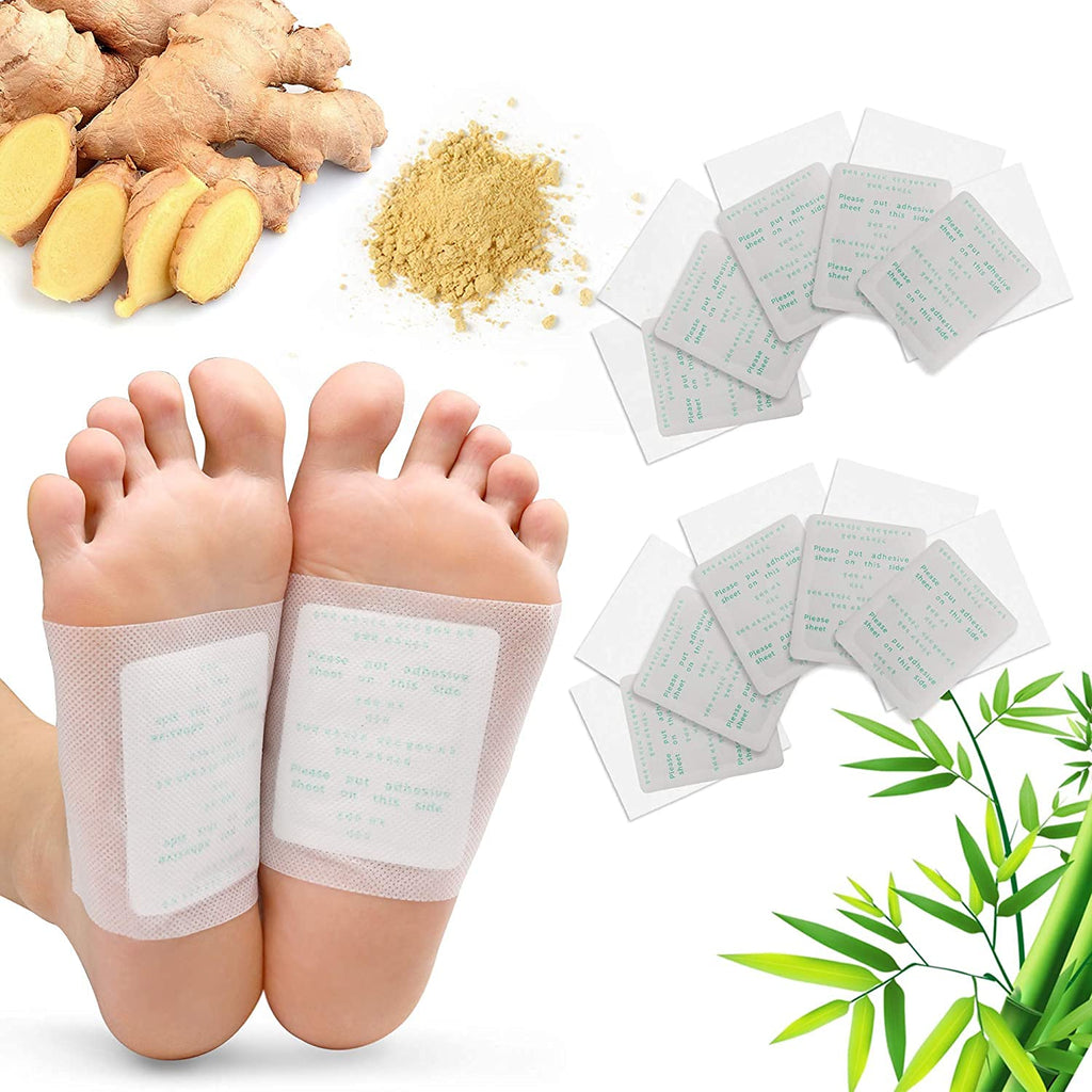 100 count bamboo vinegar foot pads