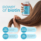 100 count biotin gummies for skin