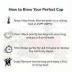 100 count blackcurrant tea for convenience