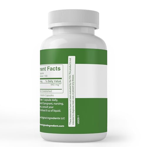 100 count burdock root capsules convenience