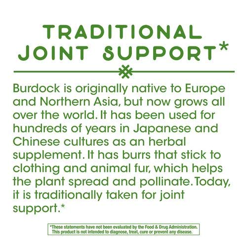 100 count burdock root capsules