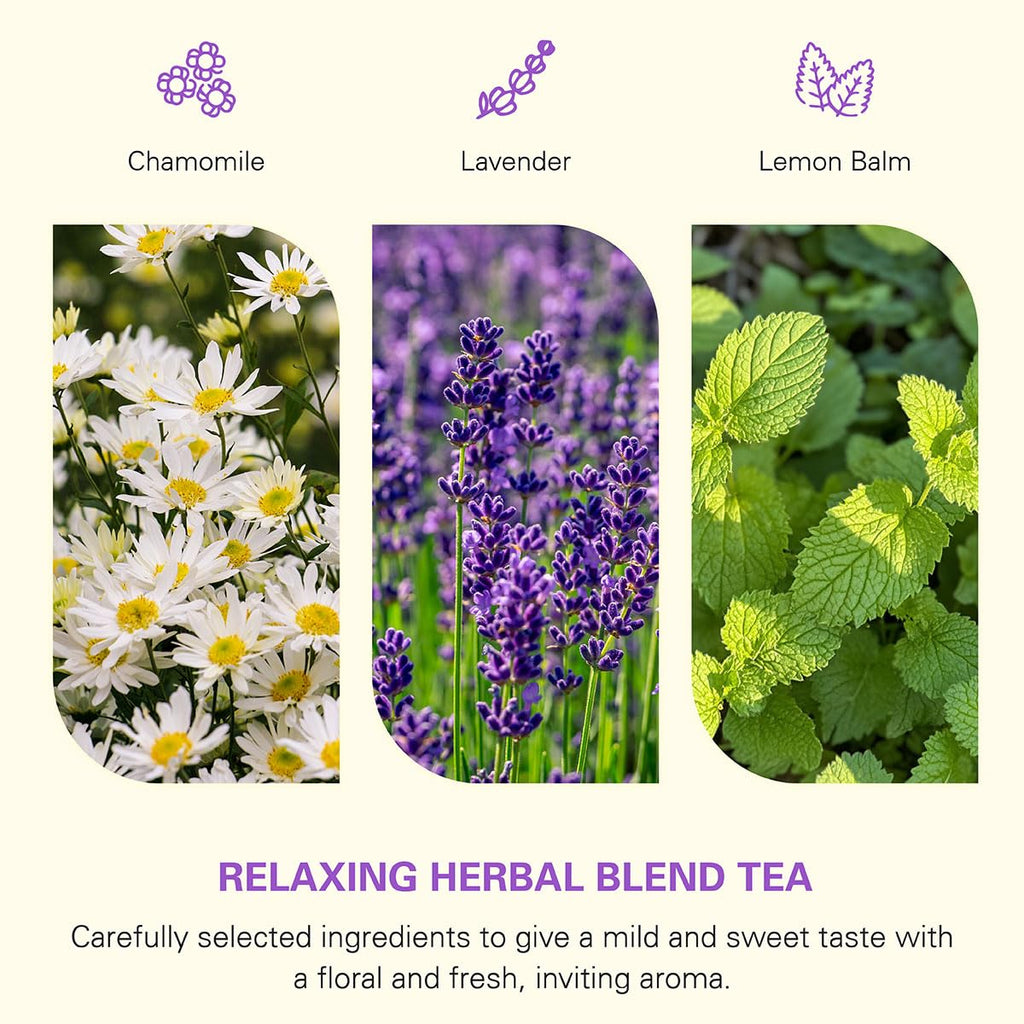 100 count chamomile lavender tea bags