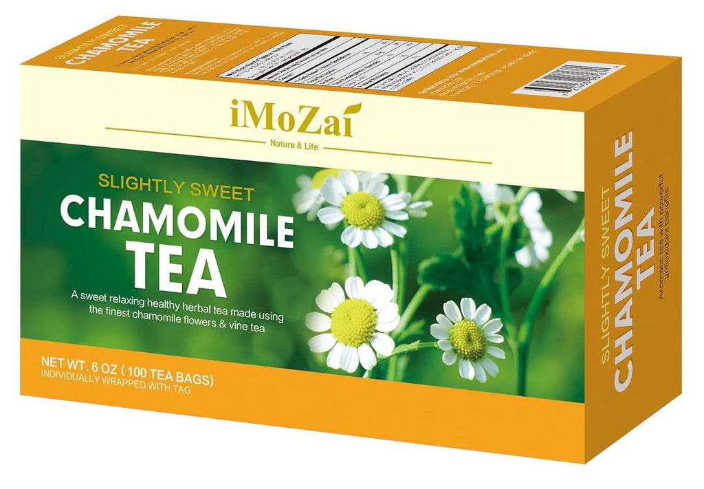 100 count chamomile tea bags for sleep