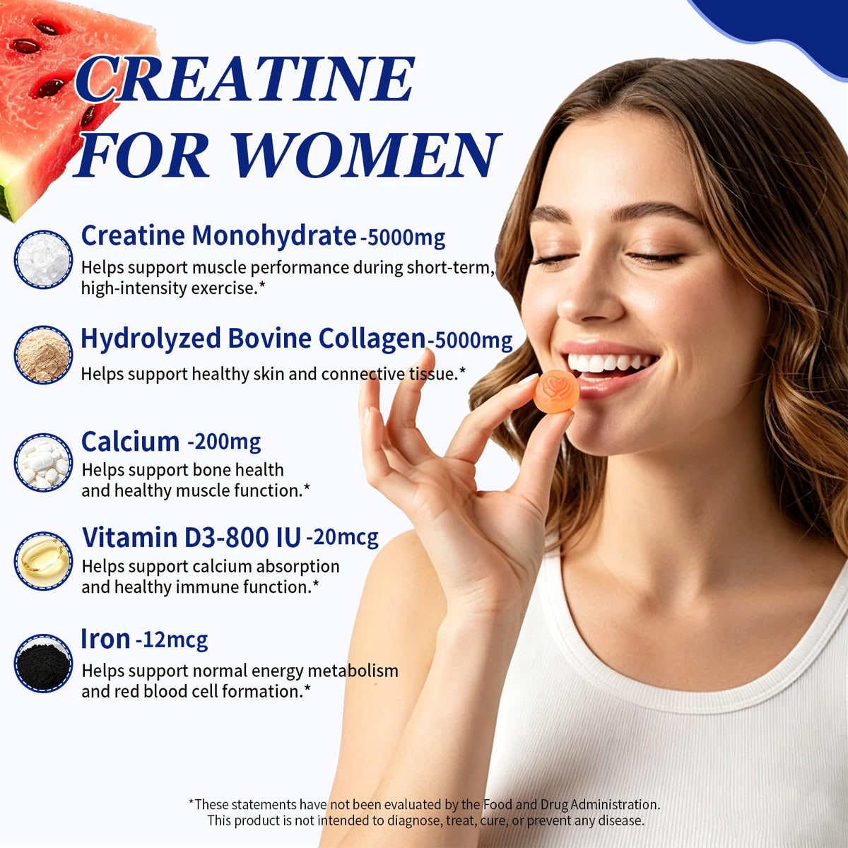 100 count creatine gummies for athletes