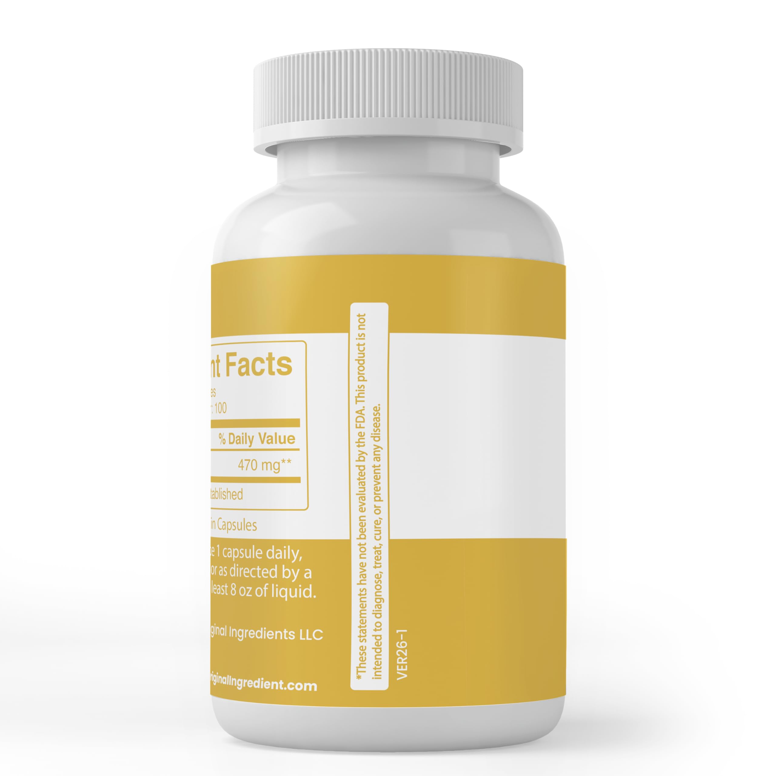 100 count dandelion root capsules