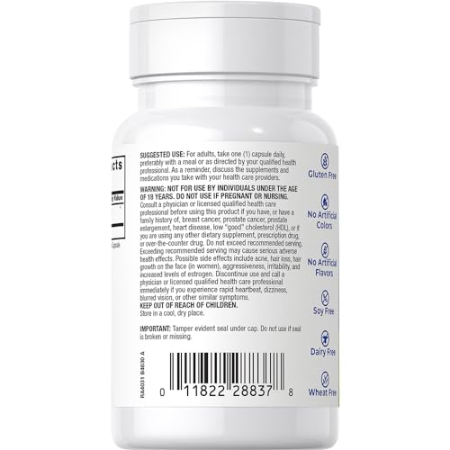 100 count DHEA capsules for daily wellness