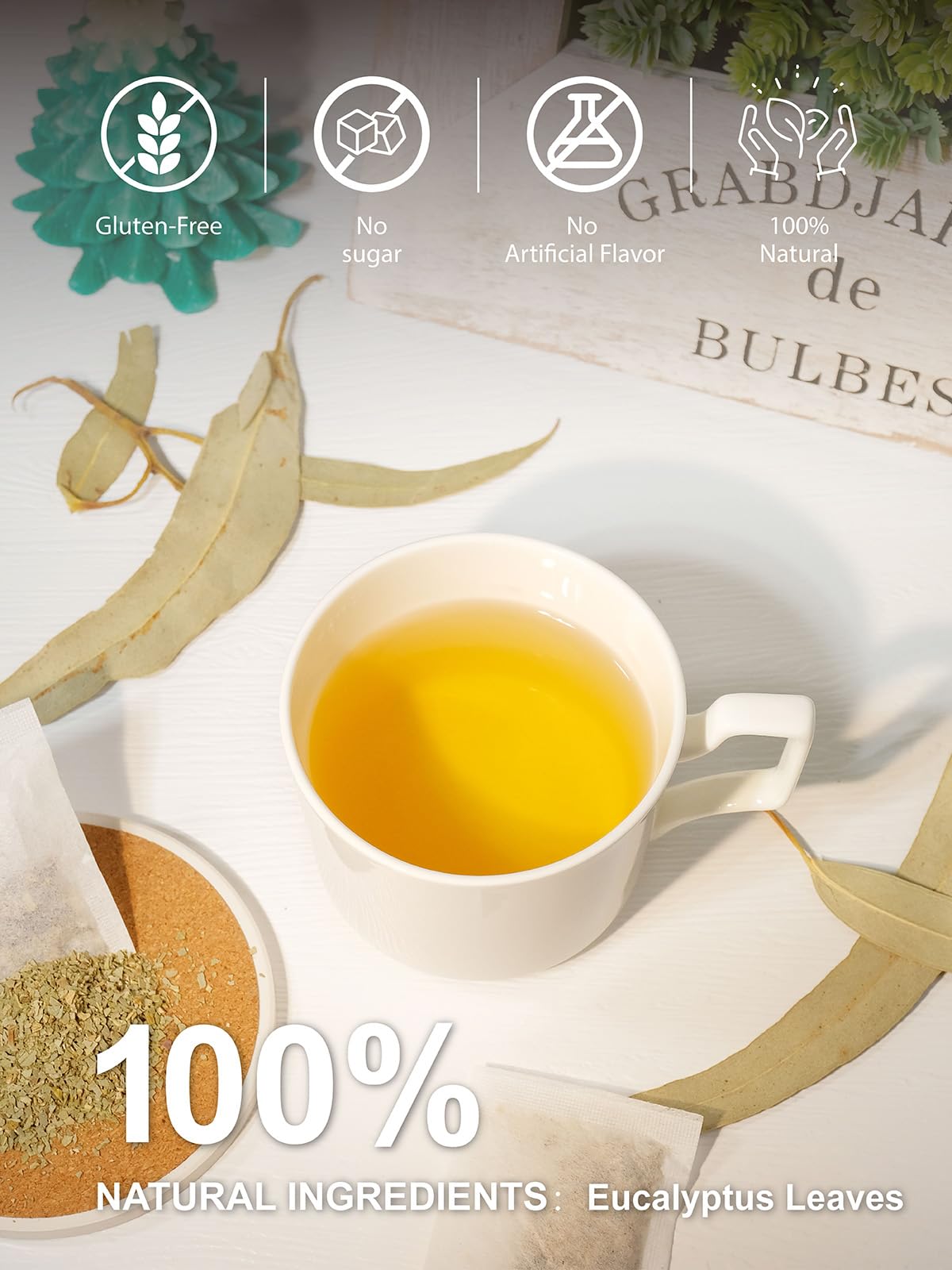 100 count eucalyptus tea bags
