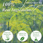 100 count fennel tea bags