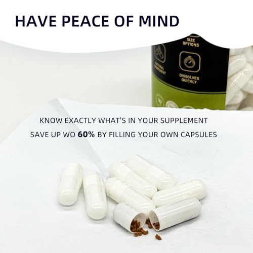 100 count gelatin capsules for health