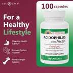 100 count GeriCare probiotic capsules for gut health