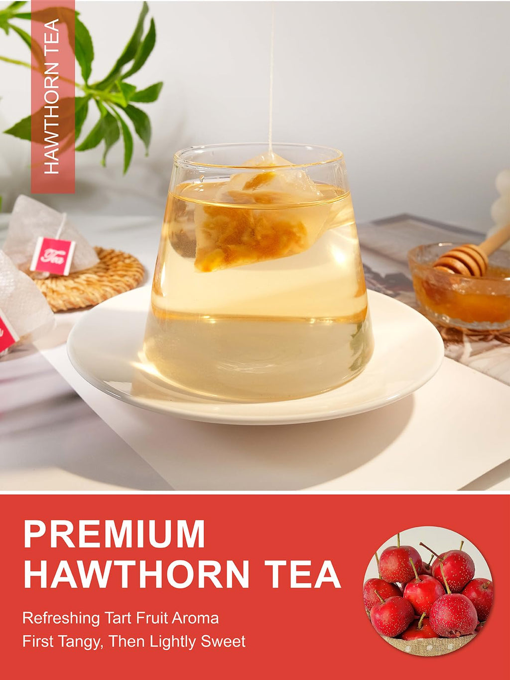 100 count hawthorn berry tea