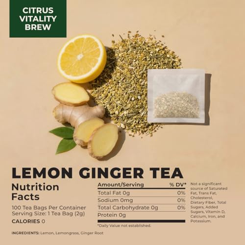 100 count herbal tea bags