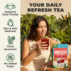 100 count hibiscus tea bags