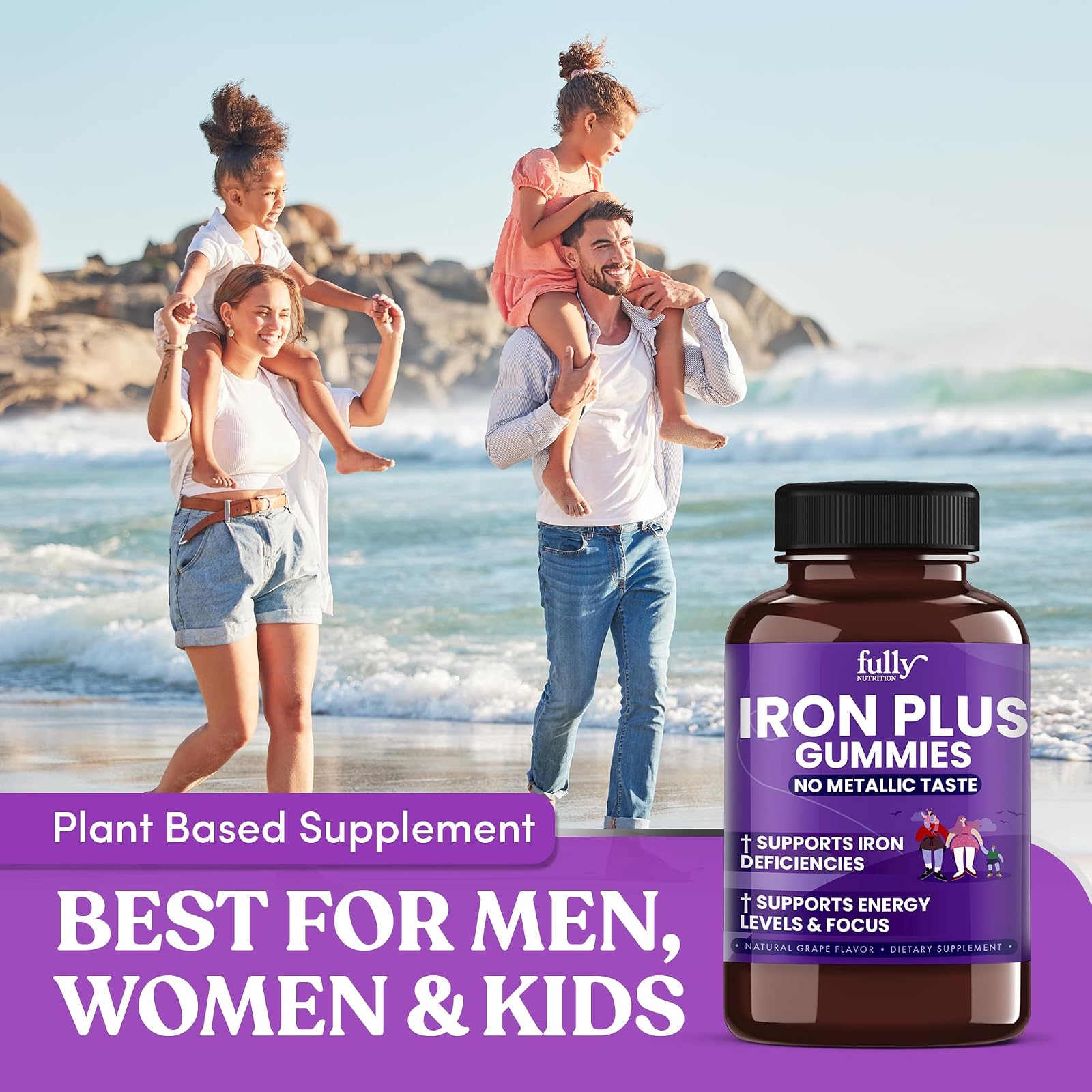100 count iron gummy vitamins