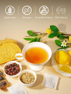 100 count lemon tea bags