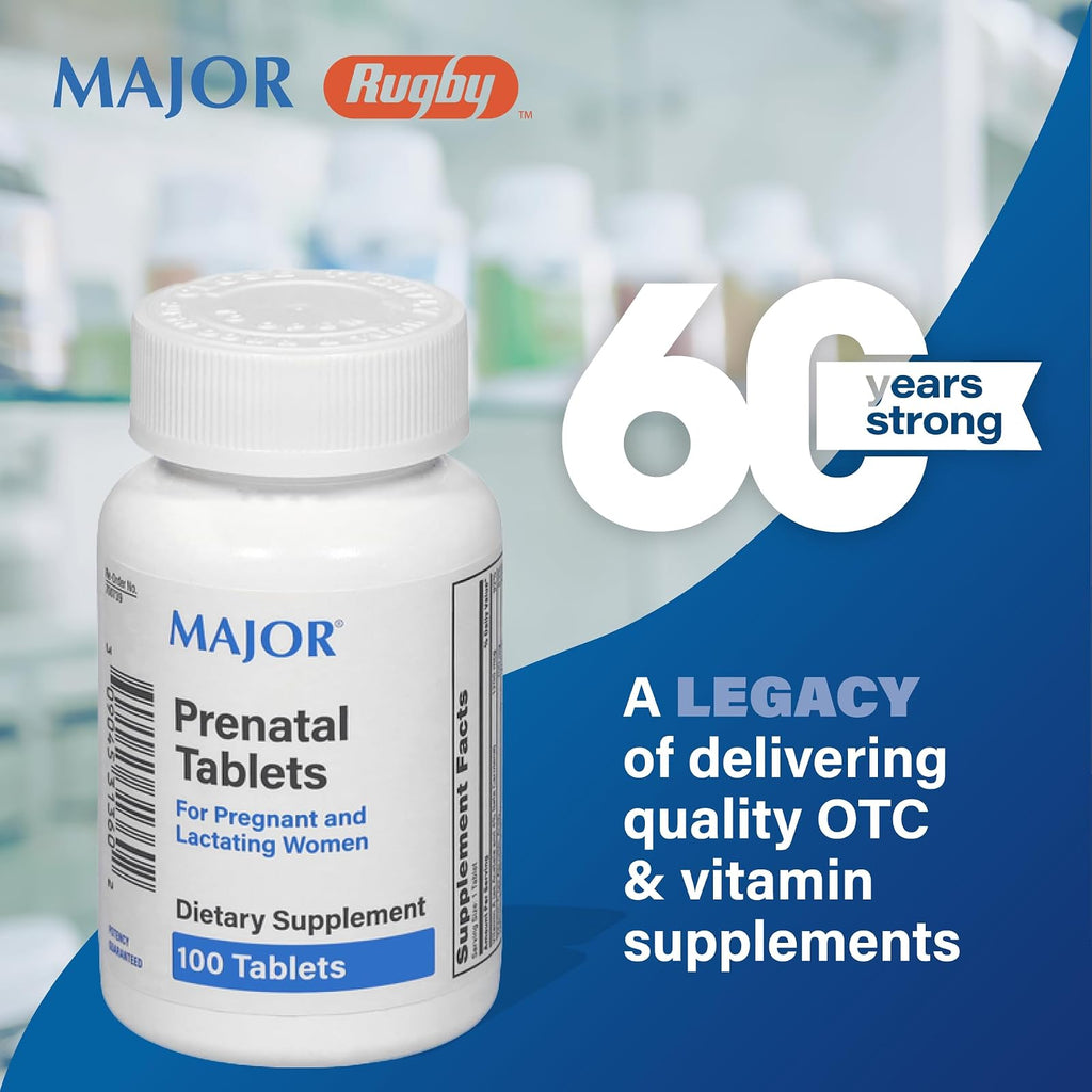 100 count prenatal vitamins for convenience