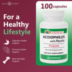 100 count probiotic capsules for wellness