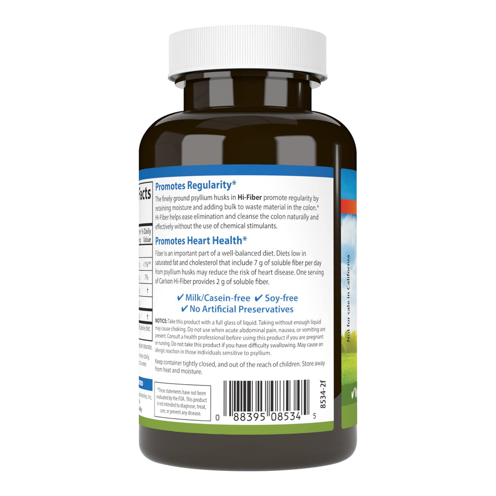 100 count psyllium husk capsules