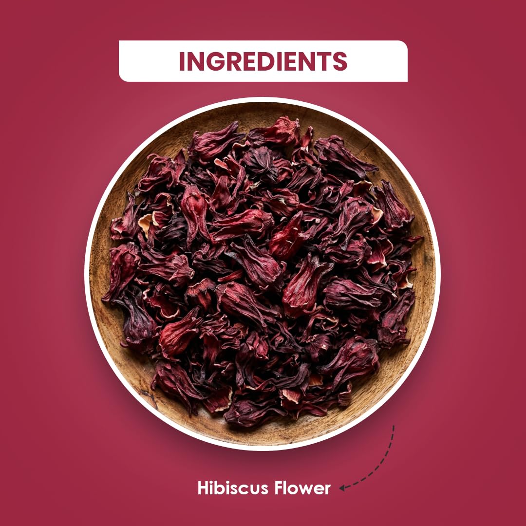 100 count pyramid hibiscus tea bags