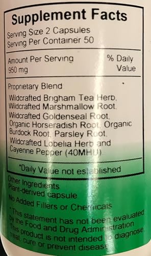100 count sinus support capsules