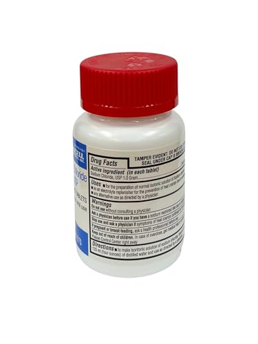 100 count sodium tablets for wellness