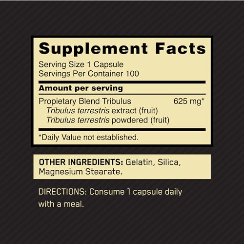 100 count tribulus blend capsules