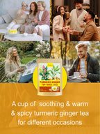 100 count turmeric ginger tea
