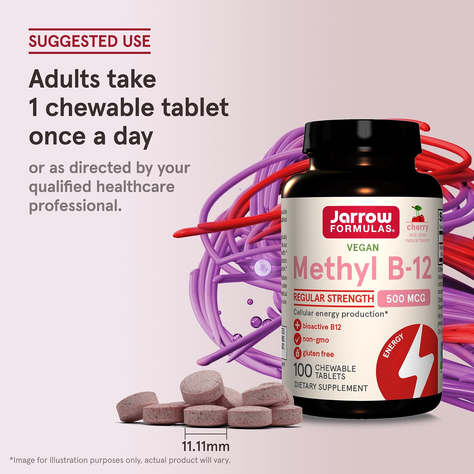 100 count vitamin B12 supplement