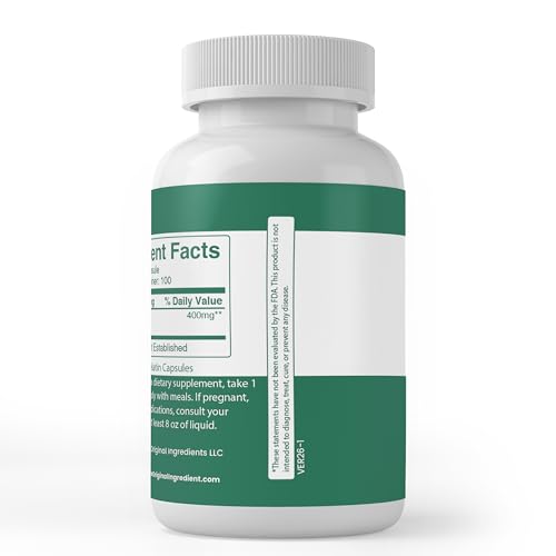 100 count vitamin supplement bottle