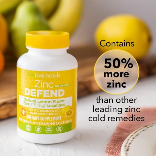 100 count zinc lozenges for convenience