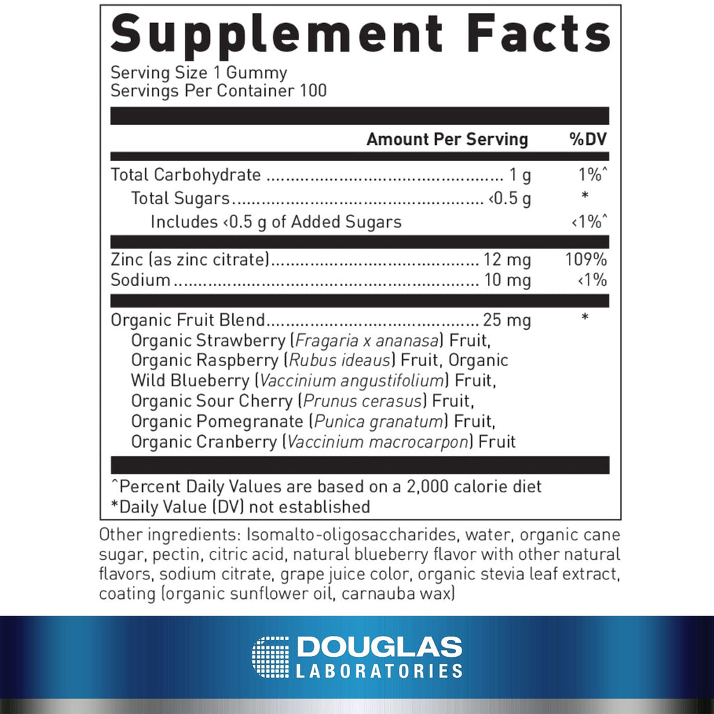100 count zinc vitamin for daily use