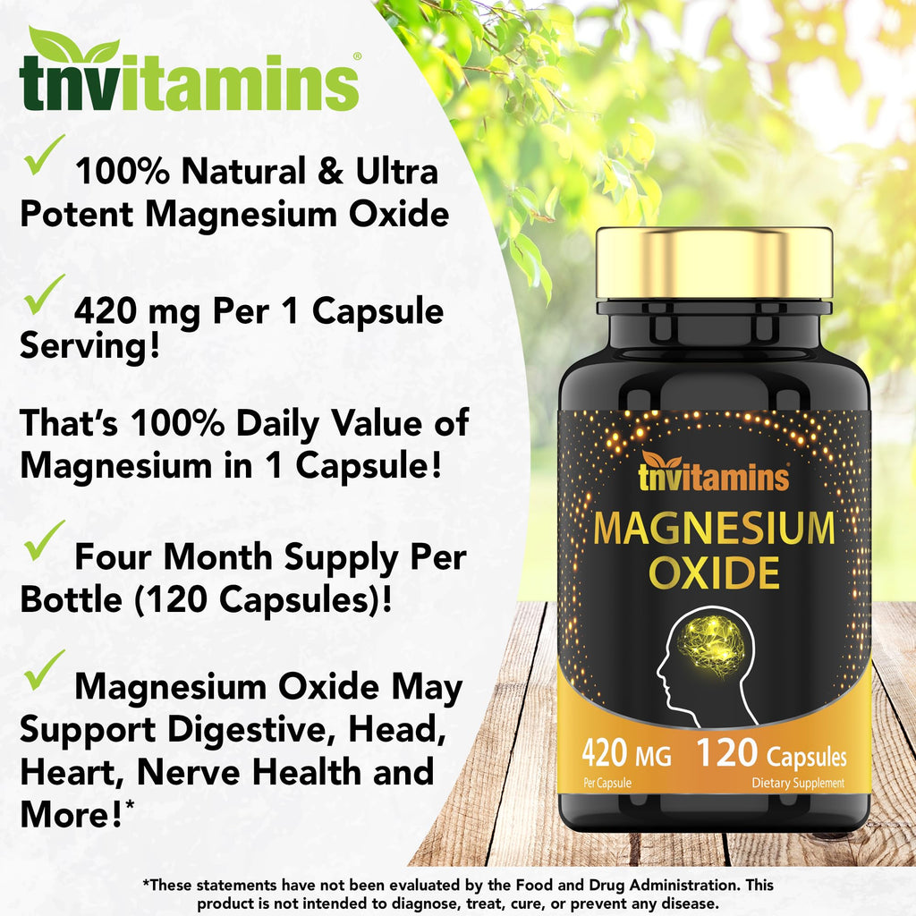 100% daily value magnesium intake