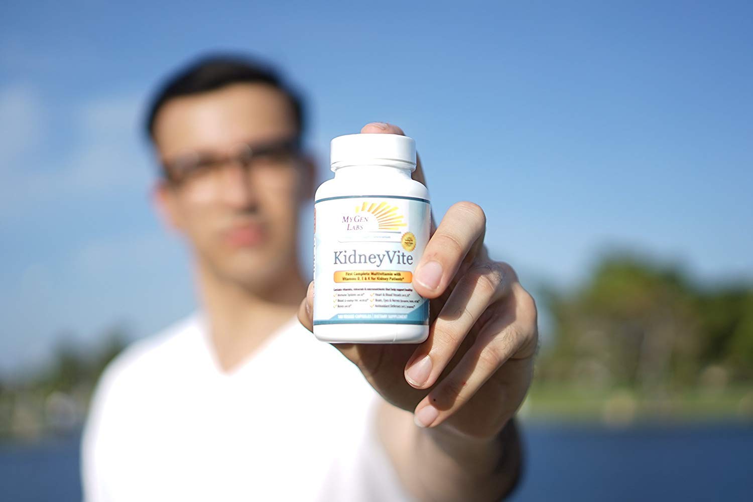 100 day supply blended vitamin & mineral supplements