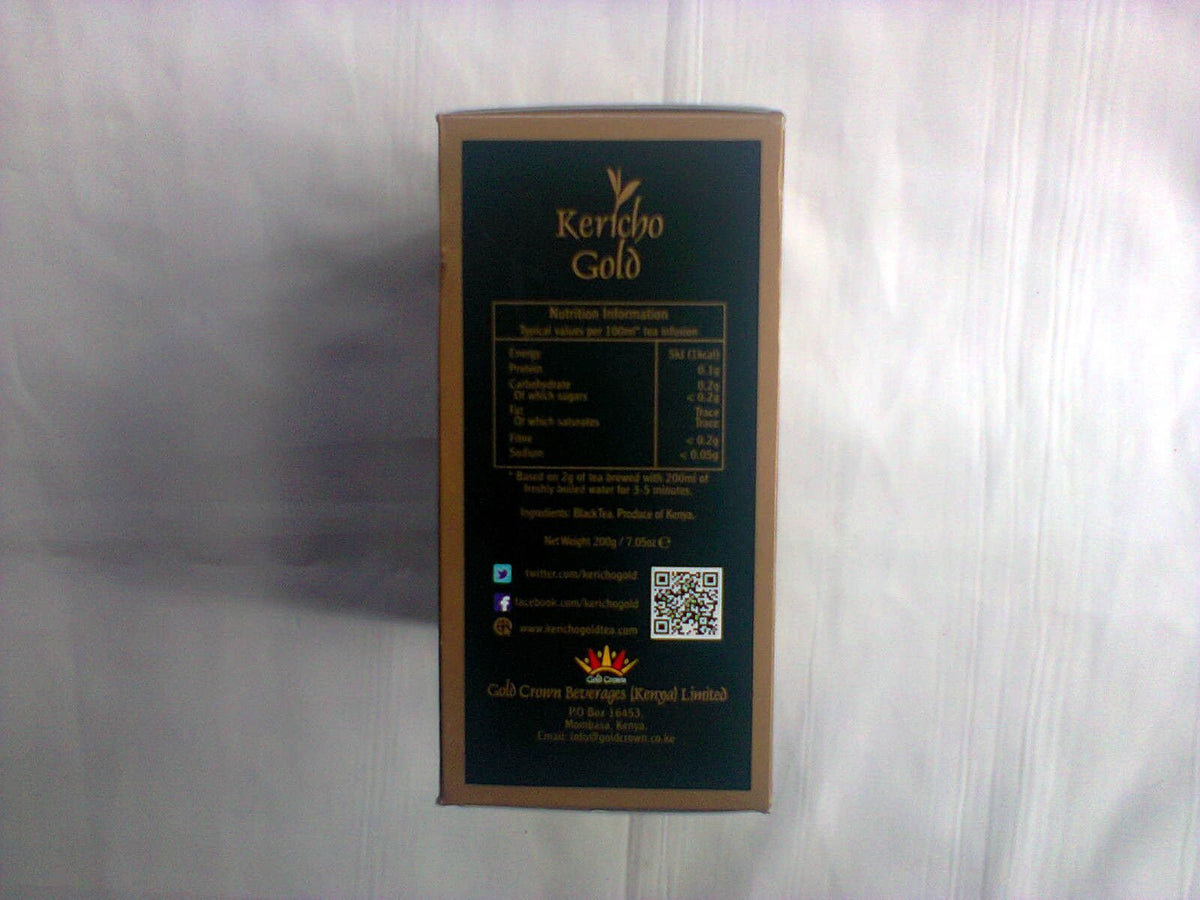 100 foil wrapped tea bags